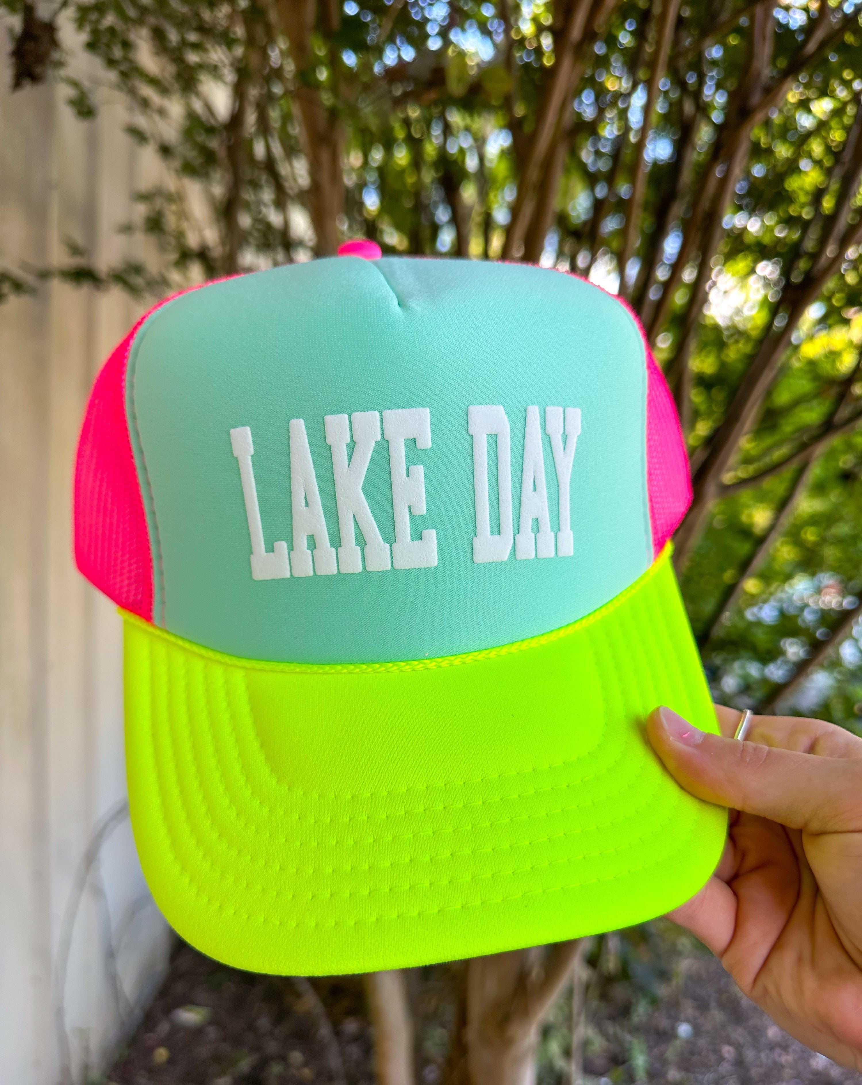 Lake Day Multi-Trucker Hat (Mint) – Southern Bliss Company