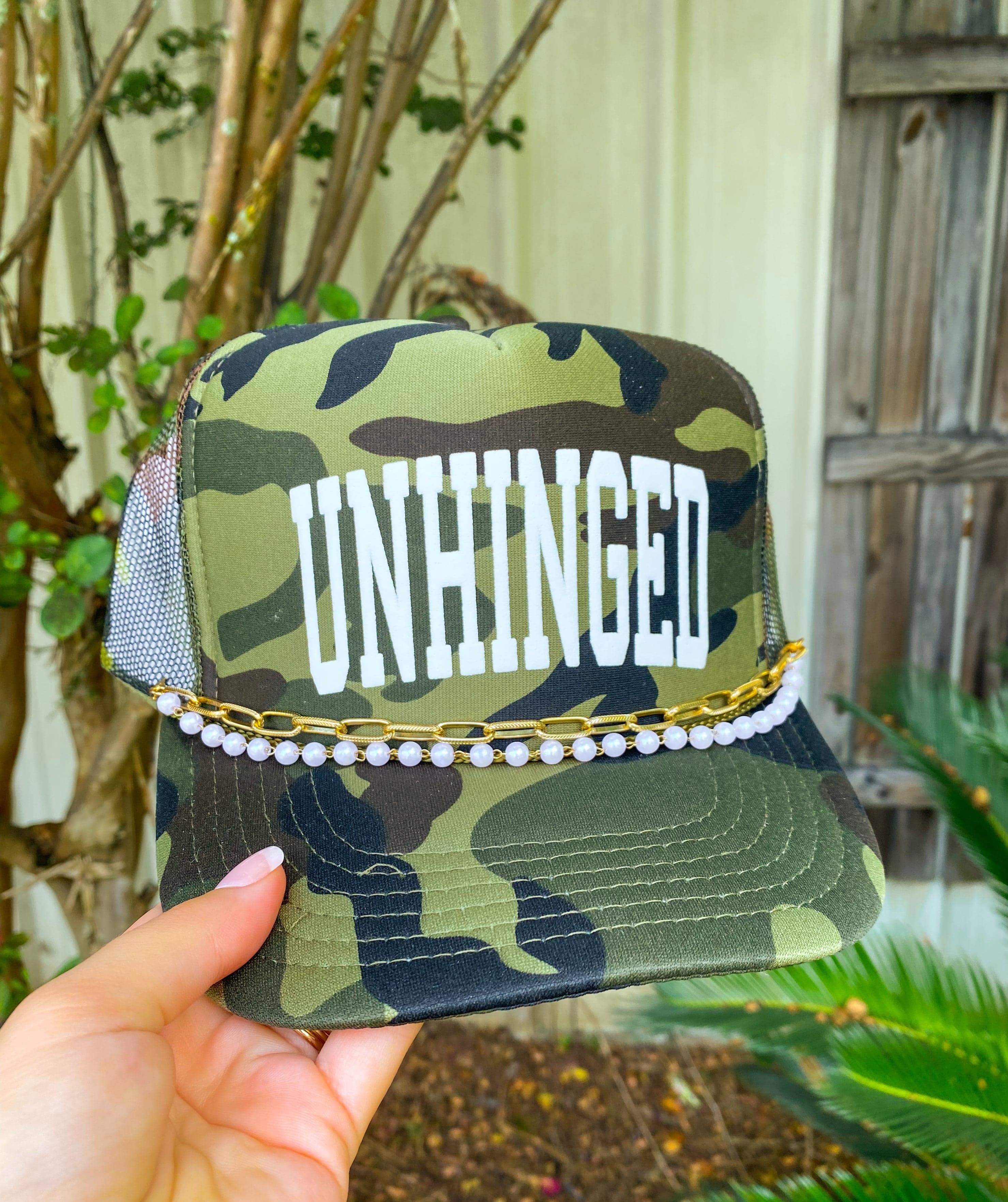 Unhinged Full Camo Trucker Hat – Southern Bliss Company